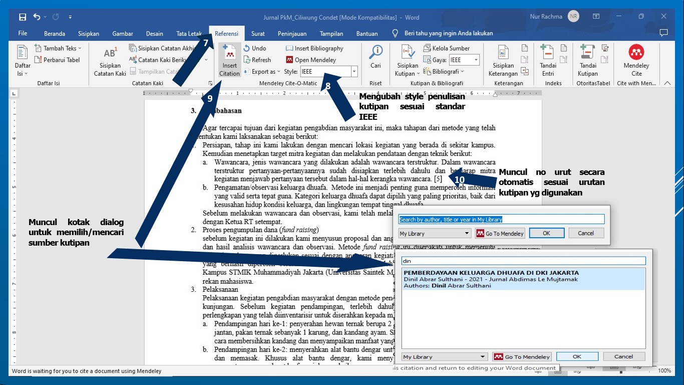 Cara Menggunakan Mendeley For Windows Untuk Membuat Daftar Pustaka